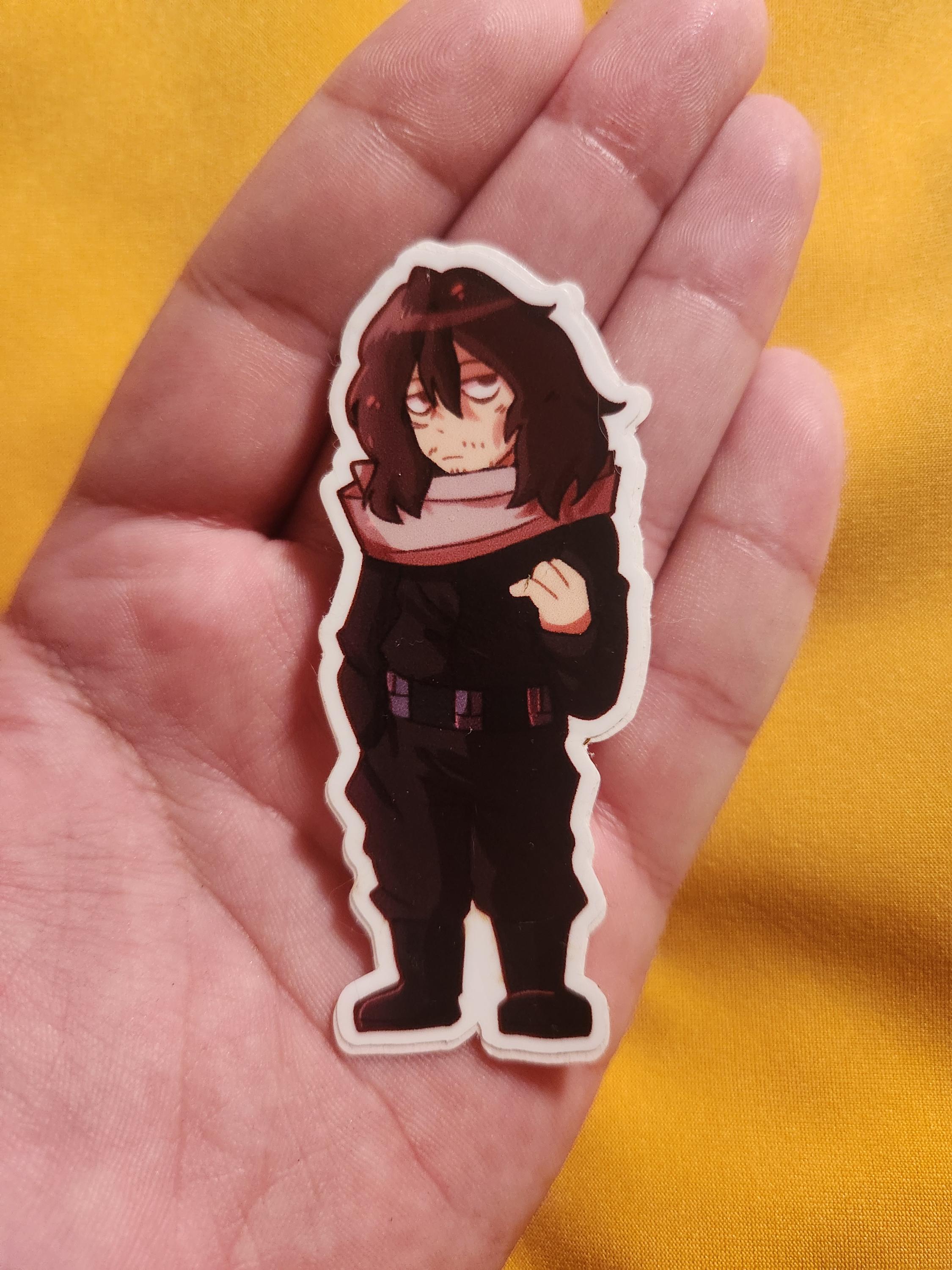 MHA Pro Hero Shirakumo Stickers aizawa, Present Mic, Ms Joke, All Might ...