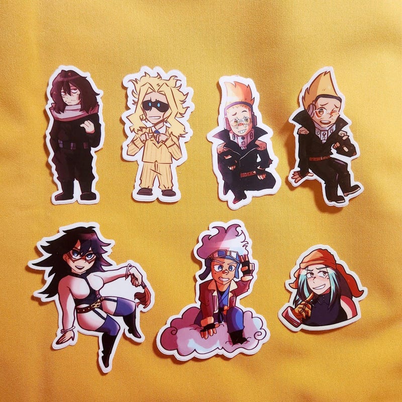 Mha Stickers - Etsy