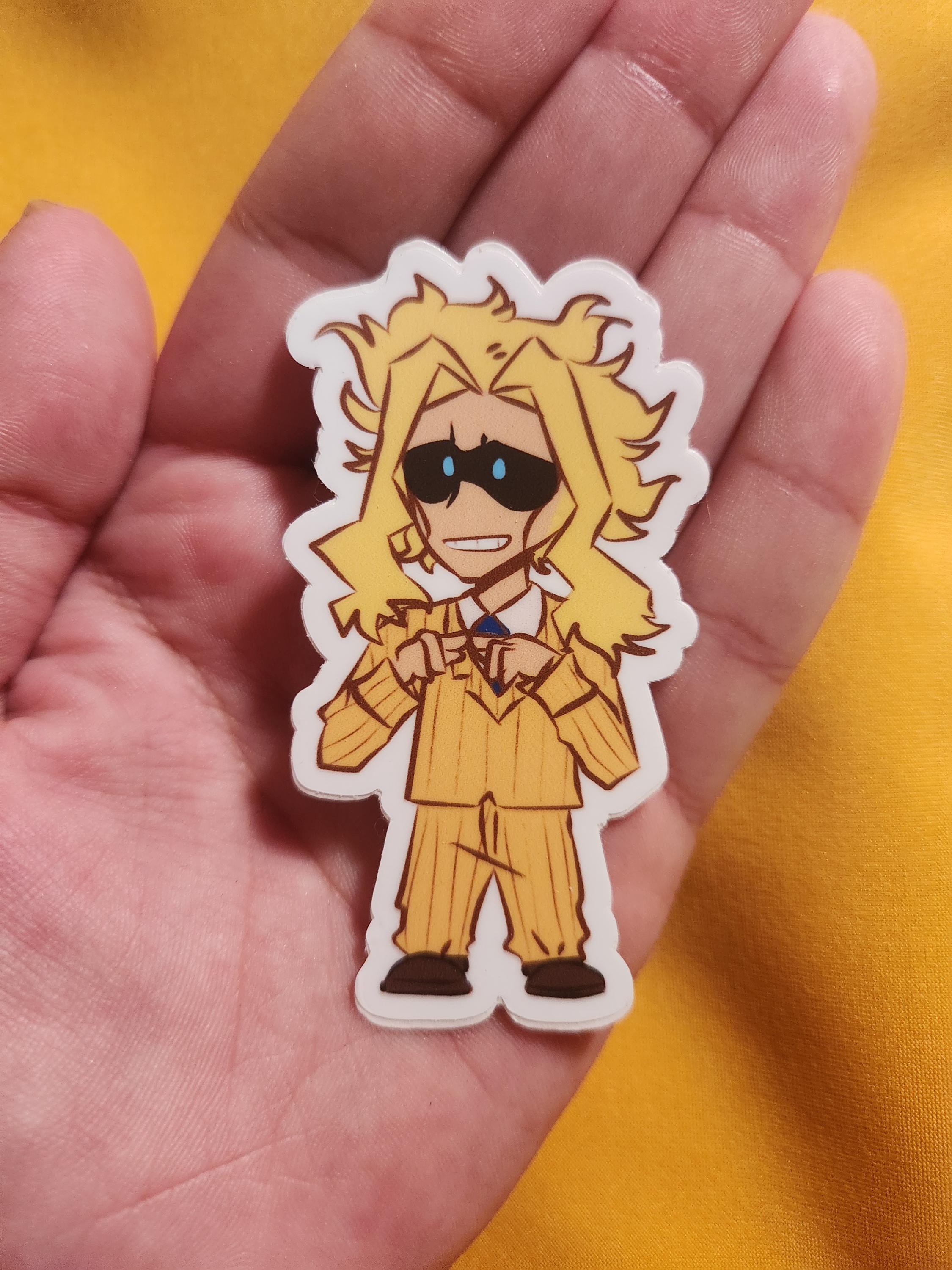 MHA Pro Hero Shirakumo Stickers aizawa, Present Mic, Ms Joke, All Might ...