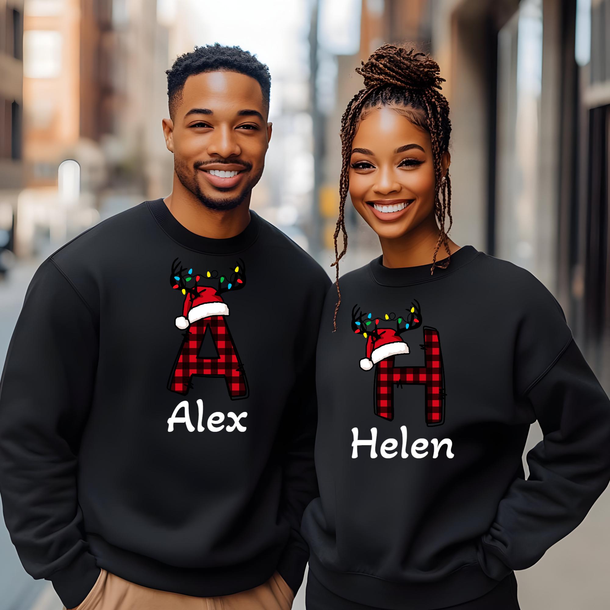 Plaid Santa Christmas Alphabet SVG PNG, Festive Letters for T-shirts ...