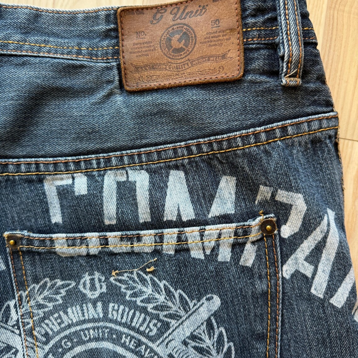 G-unit Built to Last Heavyweight Pants Vintage Sz 34 - Etsy