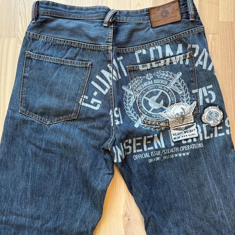 G-unit Built to Last Heavyweight Pants Vintage Sz 34 - Etsy