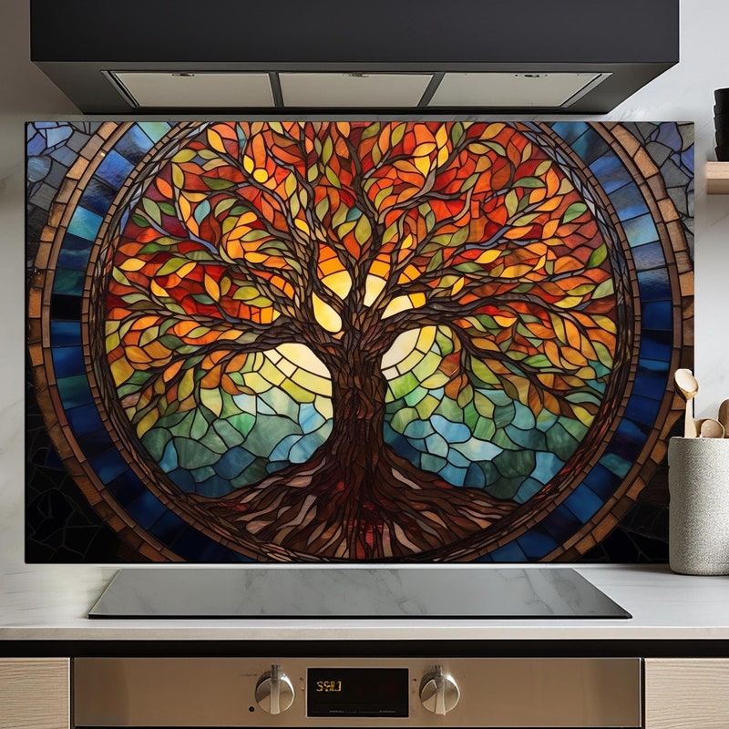 Tree of Life Backsplash - Etsy
