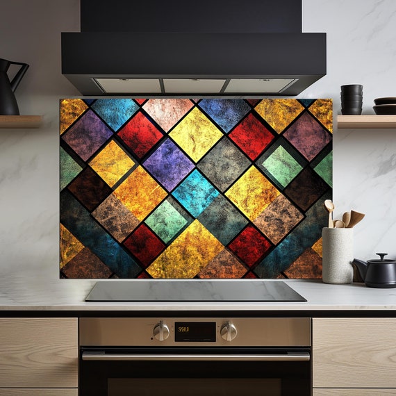 Geometric Pattern Splashback