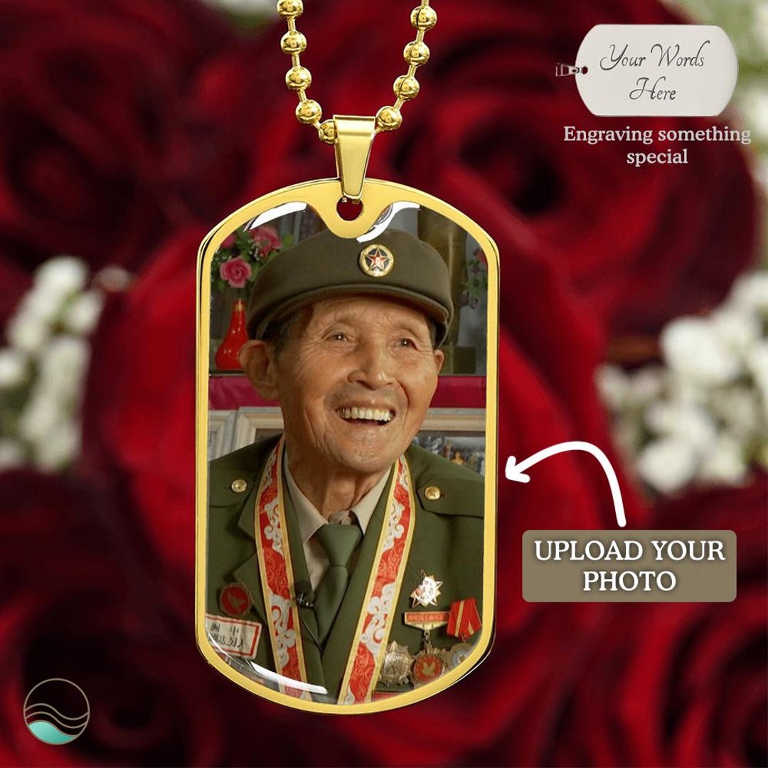 Custom US Army Dog Tag Necklace | Custom Military Dog Tag | US Military ...