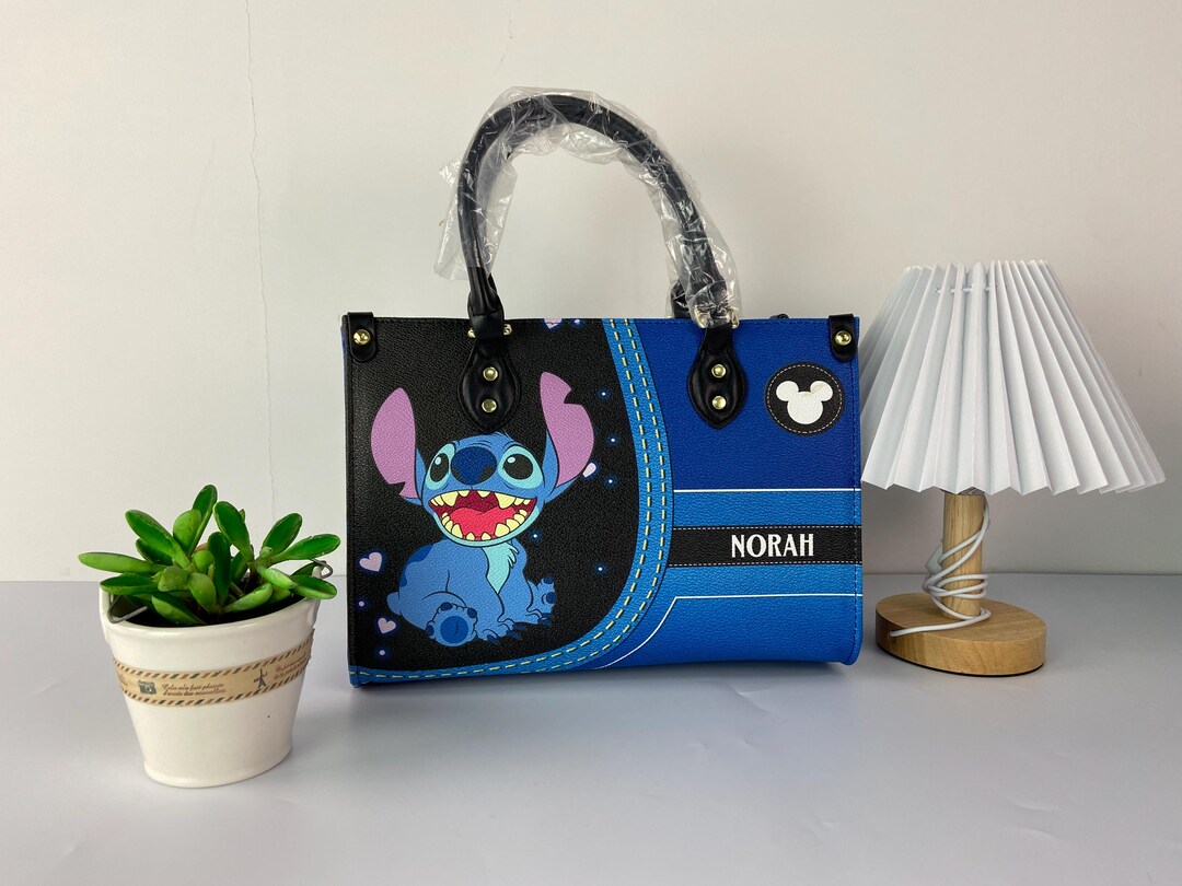 Lilo and Stitch Leather Bag Bag,stitch Woman Purse,stitch Lover's ...