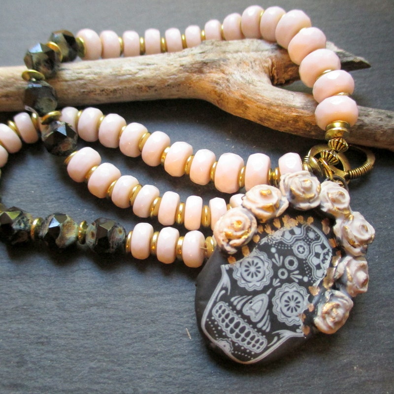 Day of the Dead Jewelry - Etsy
