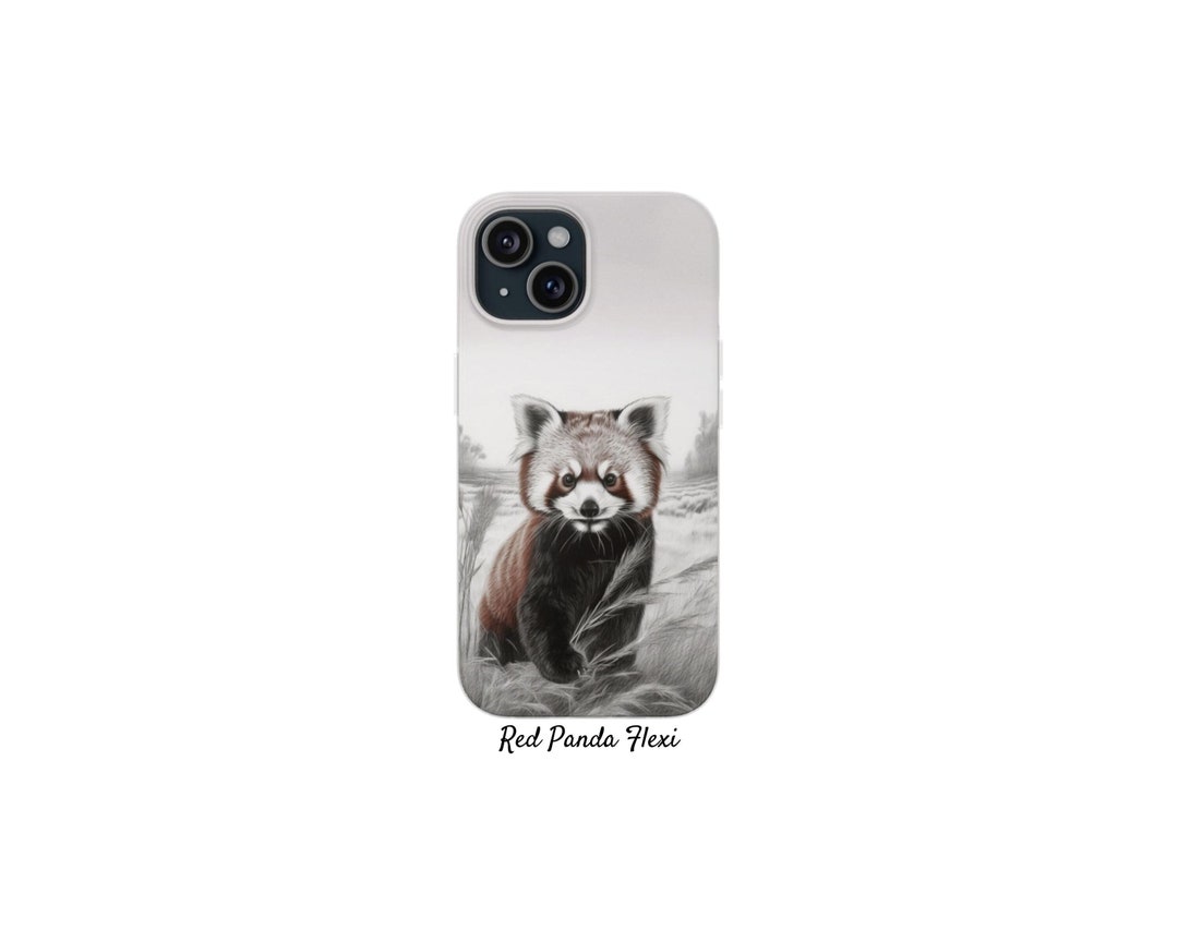 Stylish Red Panda Tough & Flexi Smartphone Case - Durable Protection ...
