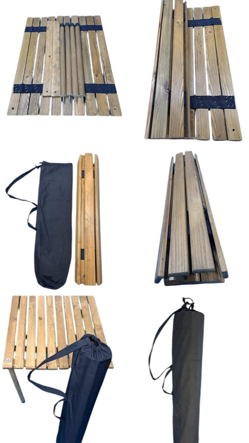 Wooden Camping Table, Folding Table, Portable Picnic Table, Low Table ...