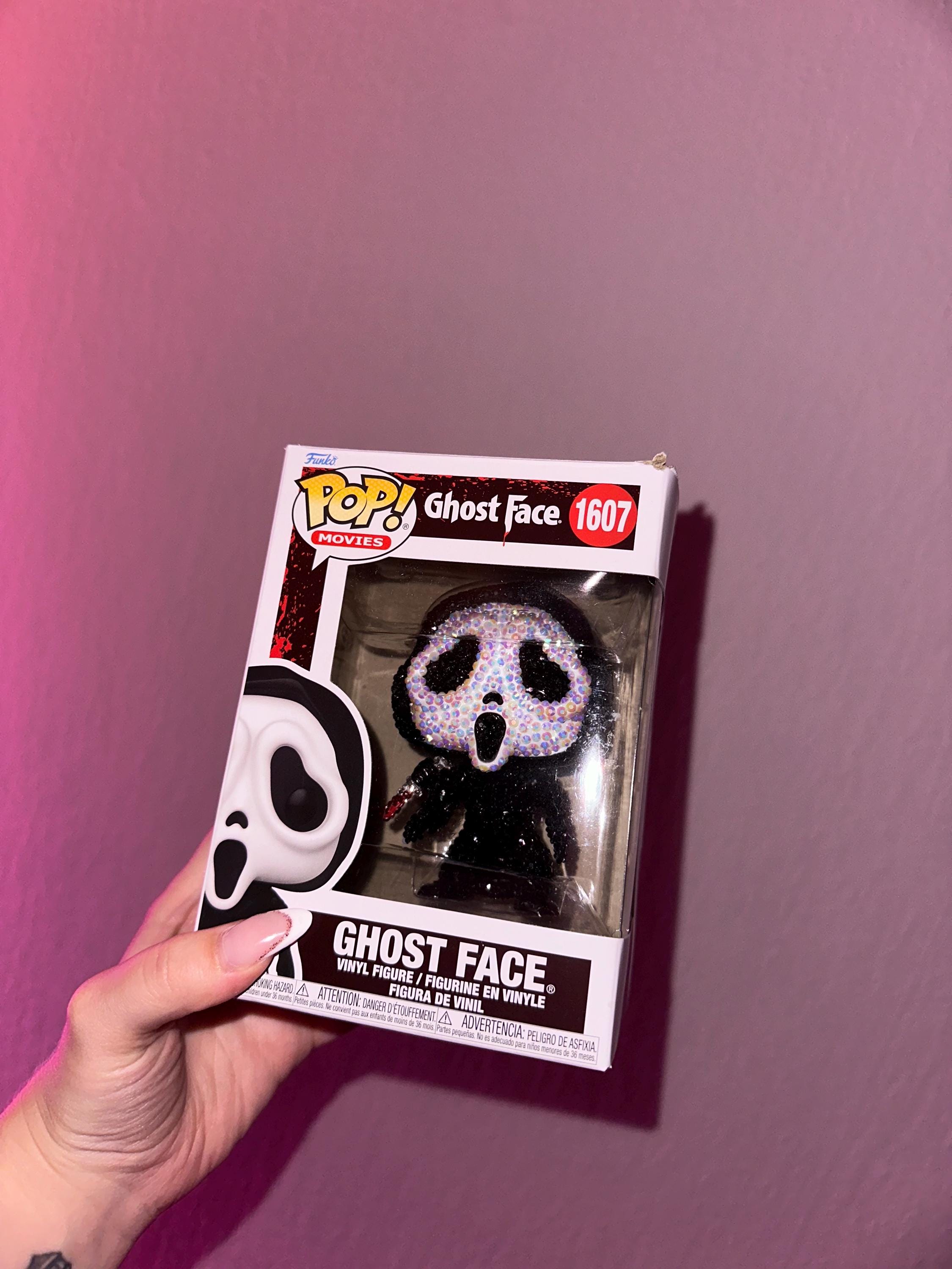 Ghostface Funko Pop Halloween Special Edition, Handmade, Rhinestone ...