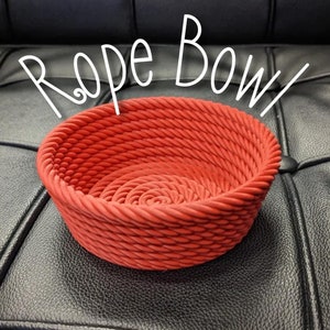 3d Printed Rope Basket - Etsy