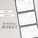 Bi-weekly Budget Planner: Editable Finance Tracker (PDF Printable) - Etsy