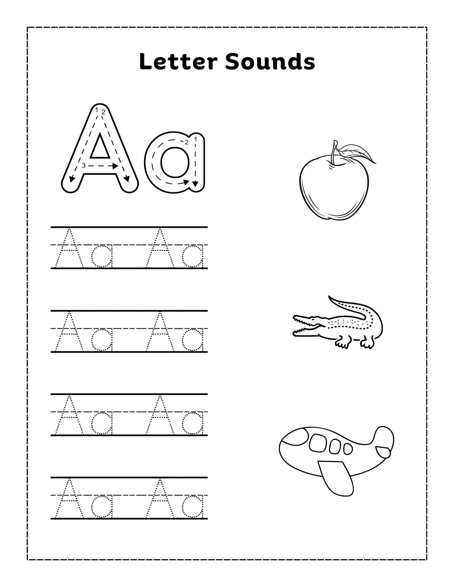 Pre-k Alphabet Coloring Pages: Printable Preschool Activity (PDF) - Etsy