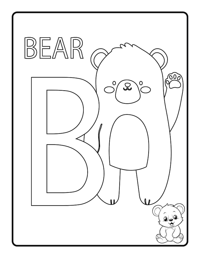Abc Alphabet Coloring Pages,26 Coloring Pages, Worksheets for Kids ...