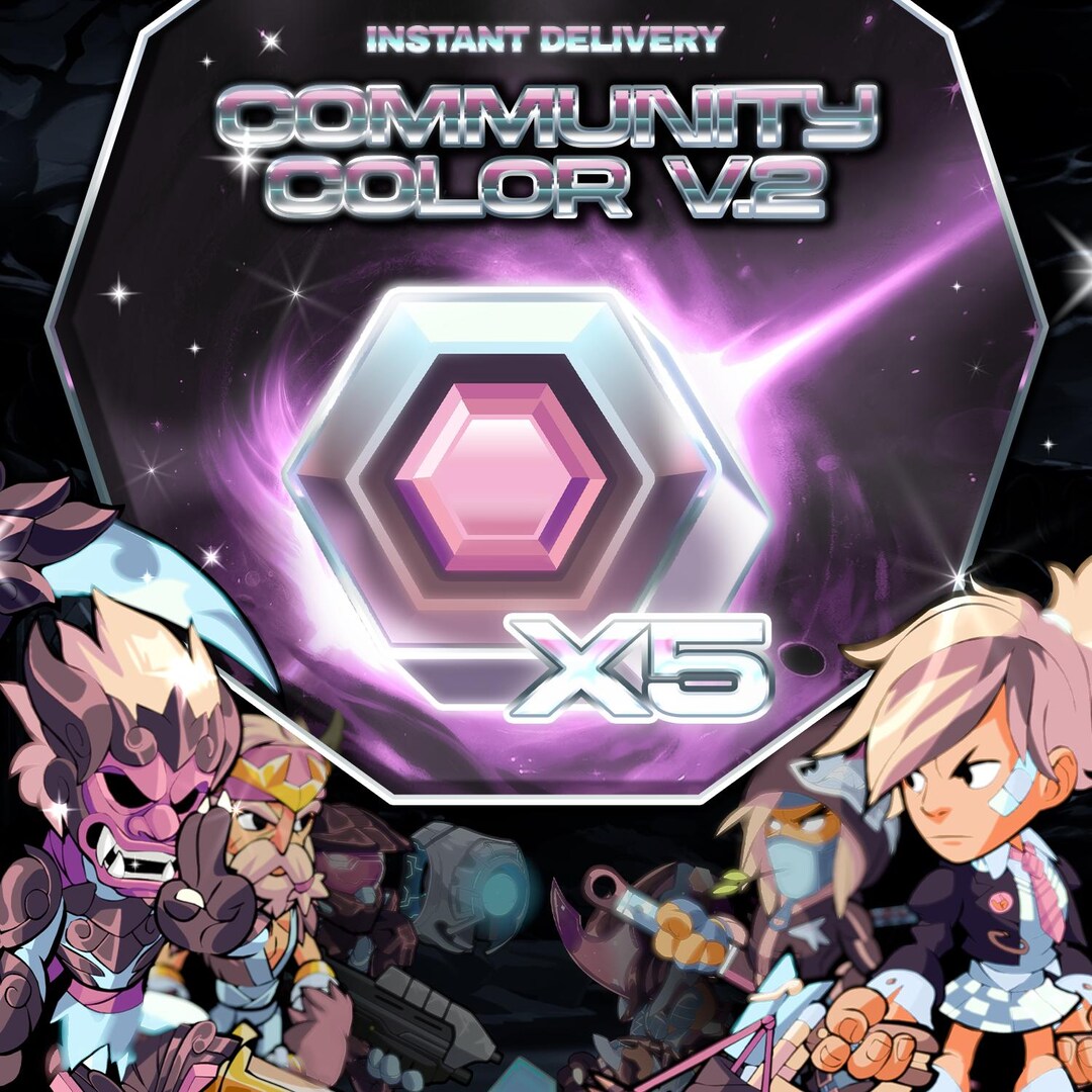 Brawlhalla - Community Color V2 (CCV2) - X5 - Etsy