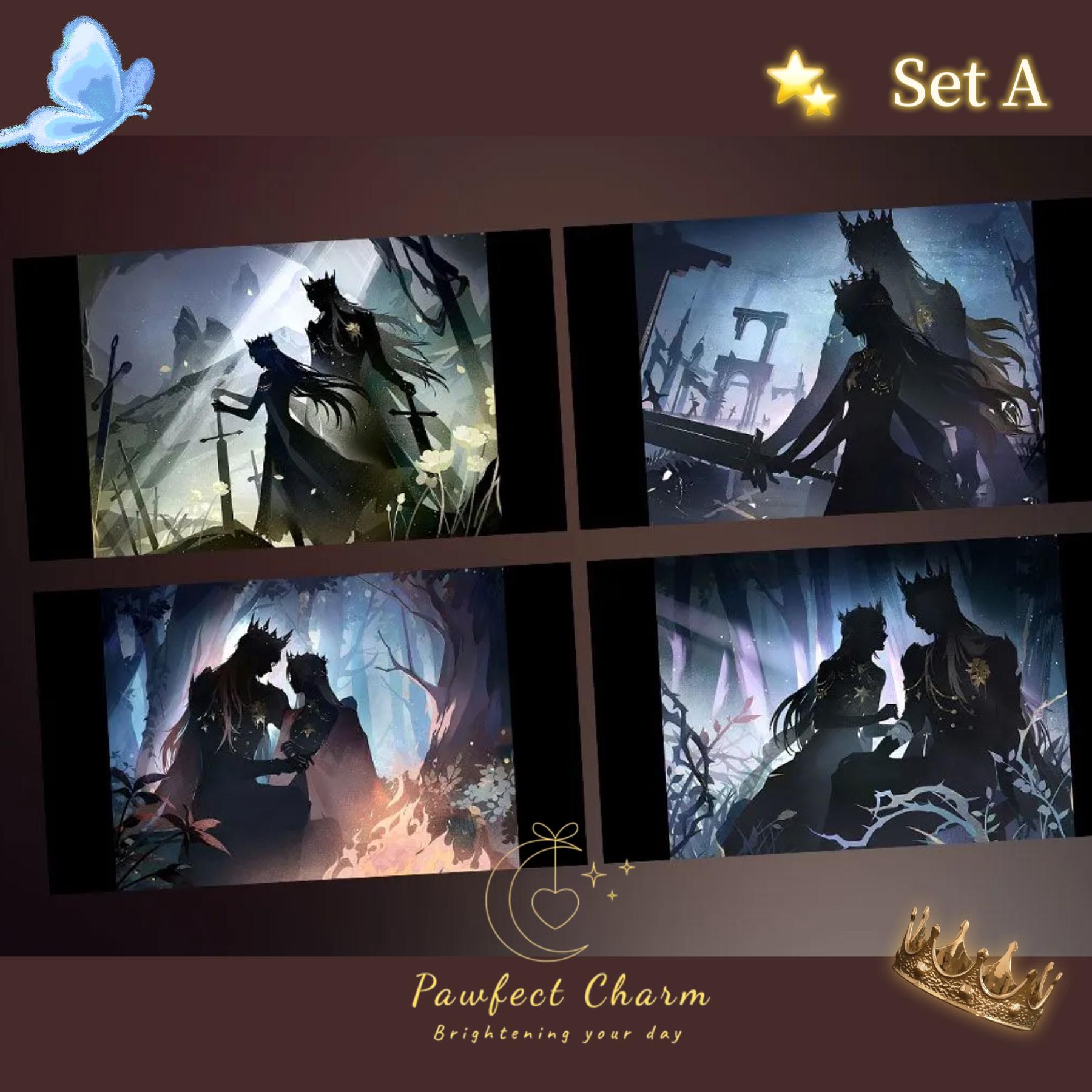 Xavier Fallen Crown Silhouette Films | Love and Deepspace Silhouette ...