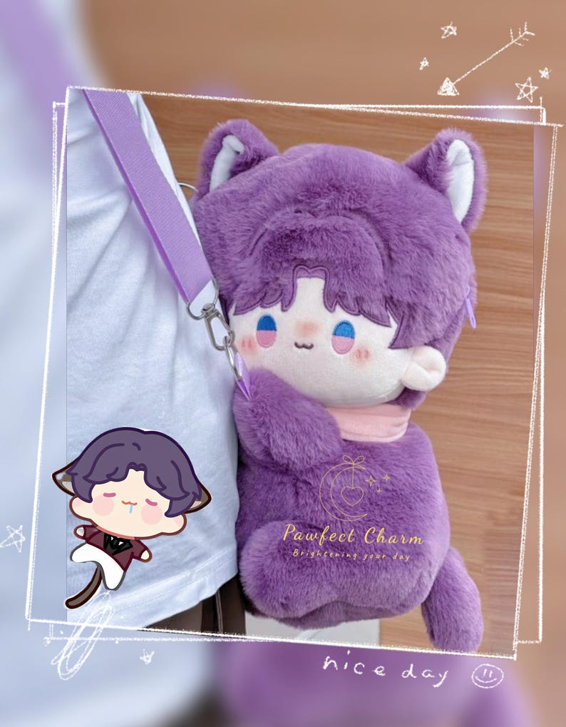 Love and Deepspace Chibi Crossbody Purse - Adventure With Him On-the-go ...