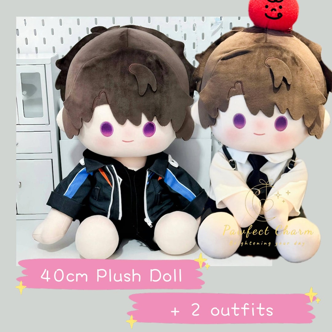 Caleb Love and Deepspace 40cm Chibi Plush Doll With 2 Outfits - Premium ...