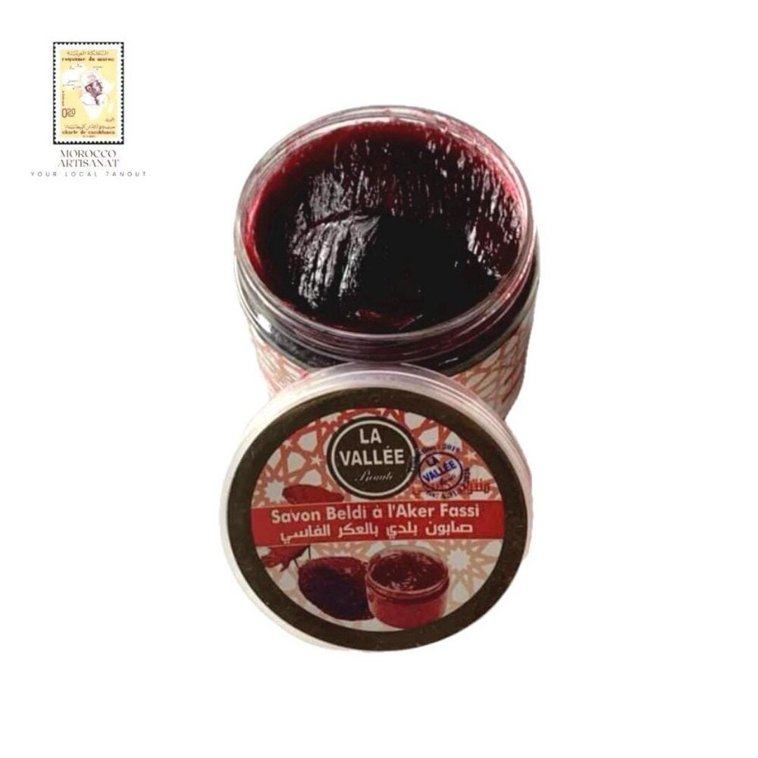 Hammam Marocain Aker Fassi Savon Noir Exfoliation Du Corps Au Savon ...