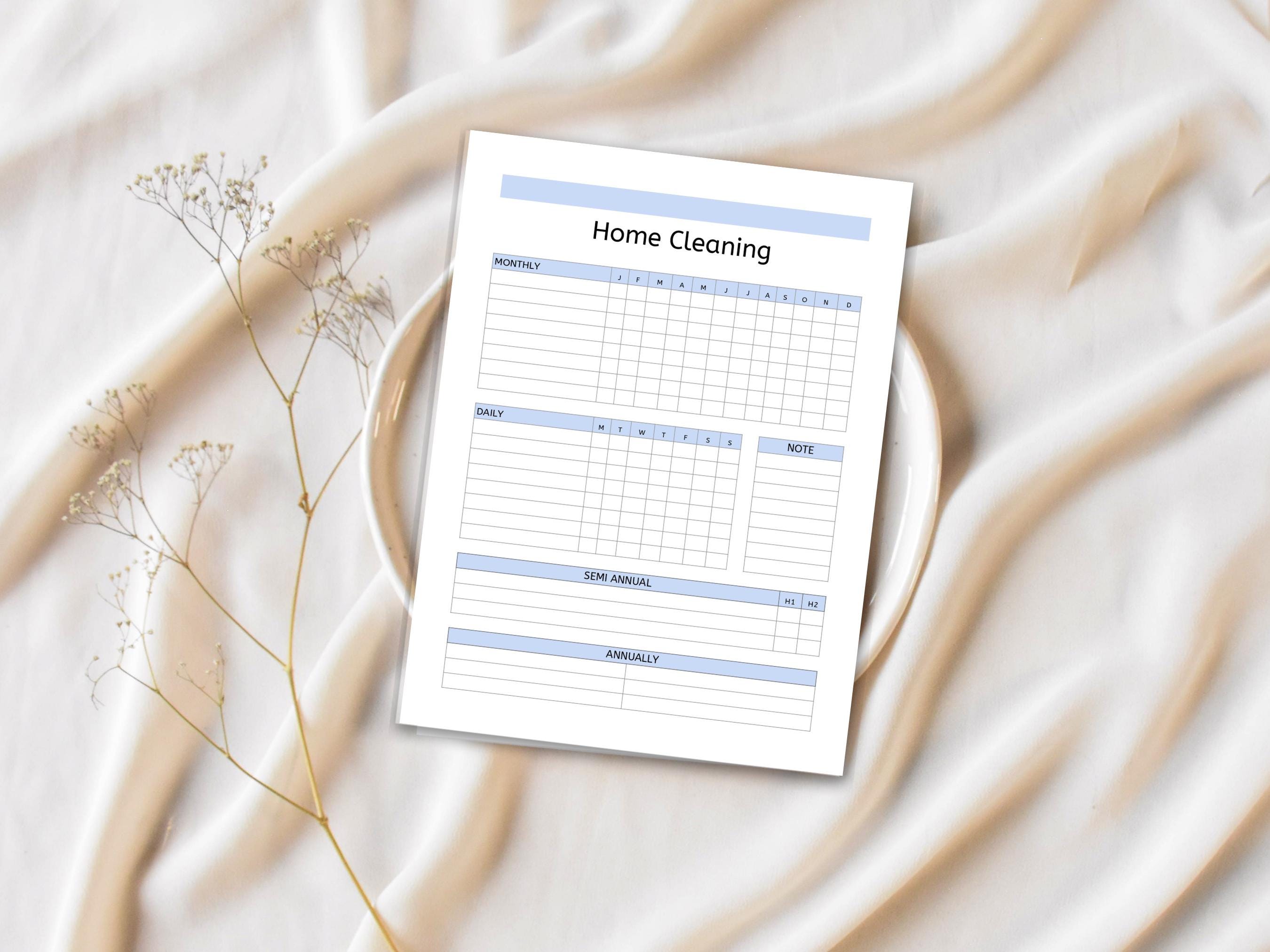 Household Binder Printable, Household Planner, Home Management Binder ...