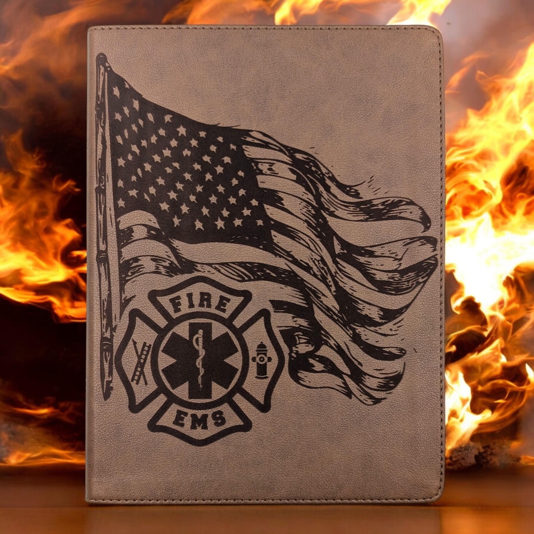 Personalized KJV Bible | EMS Firefighter and Isaiah 6:8 Engraving ...