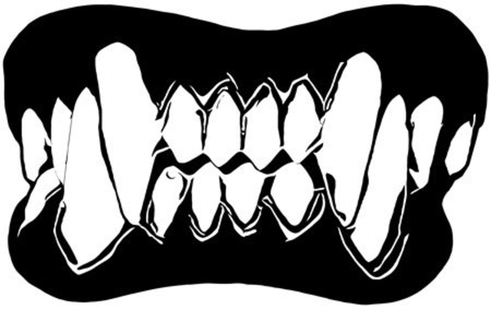 Vampire fangs vampire svg clipart jpg png horror svg | Etsy