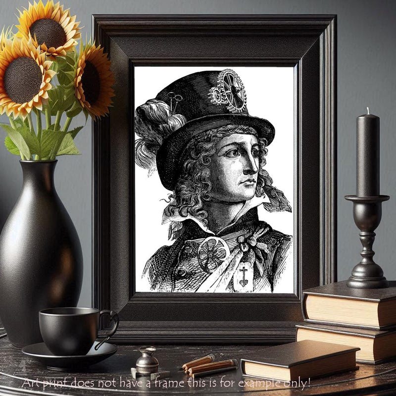 Victorian Drawing - Etsy