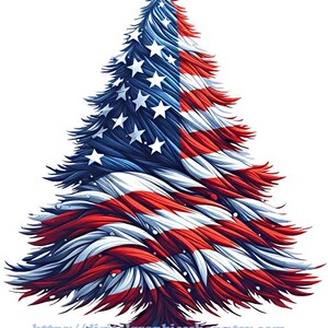 Printable USA American Flag Pine Tree Png Patriotic Art Logo Military ...