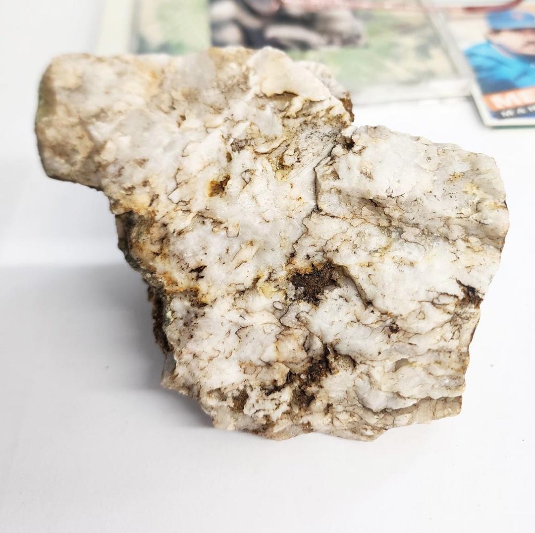1 Lb 8oz Raw White Quartz Crystal Rock Nugget, Stone, Gemstone, Montana ...