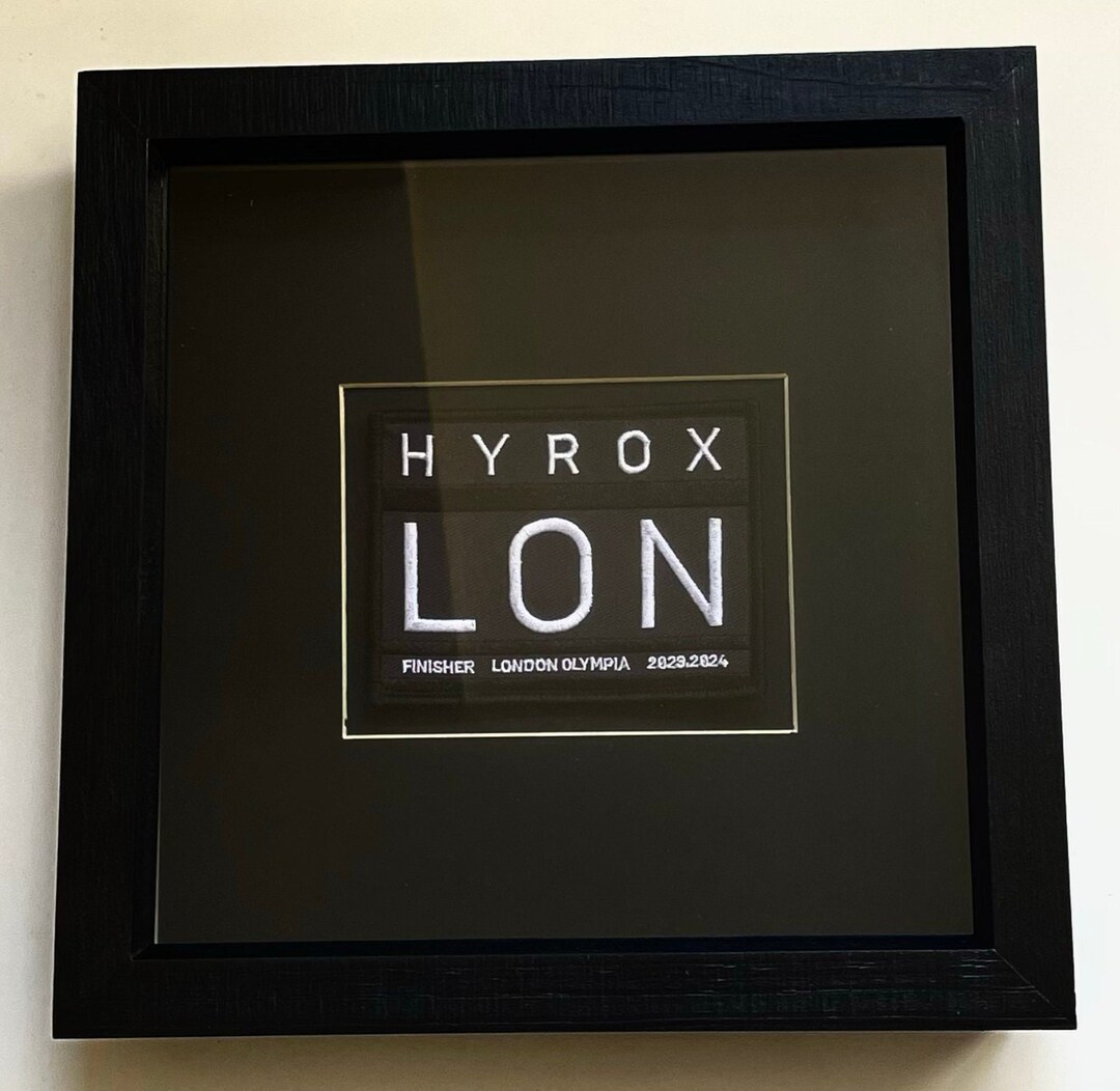 HYROX BADGE FRAME - Etsy