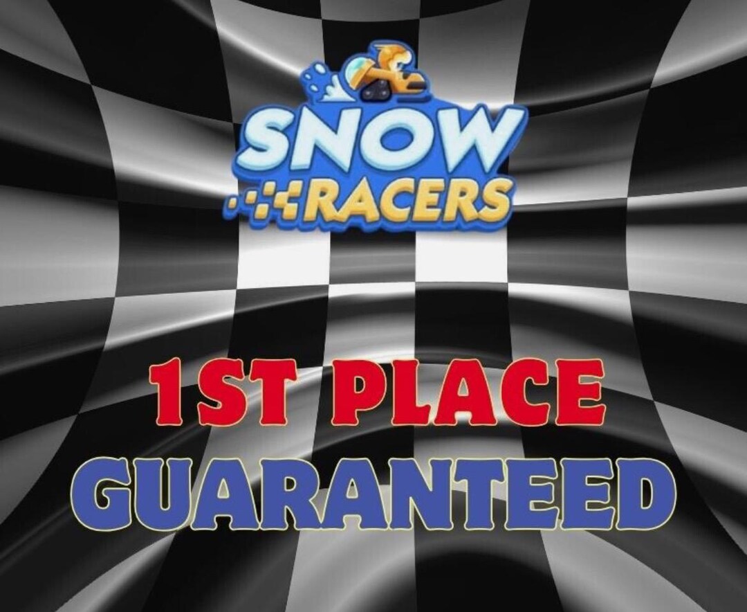 Snow Racers Full Carry 1st Place Guaranteed - Etsy
