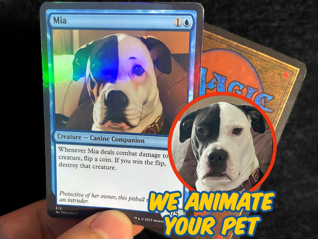 Custom MTG Card Foil Holographic, Custom Magic the Gathering Card ...