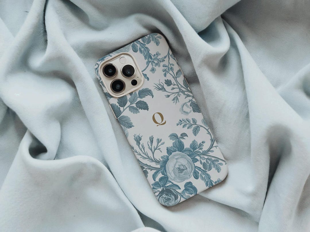 Monogram Toile Phone Case Personalized Toile De Juoy iPhone 16 15 14 13 ...
