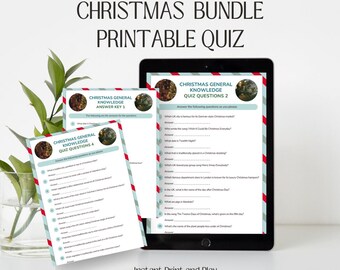 Printable General Knowledge Quiz Bundle - Etsy
