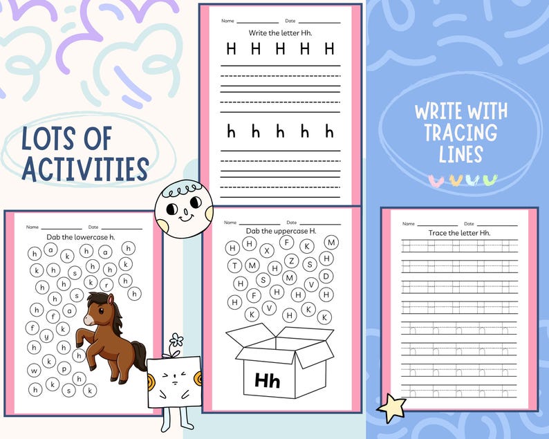 Kids Activity Sheet, Learning Alphabet ABC, the ABC Journey for ...