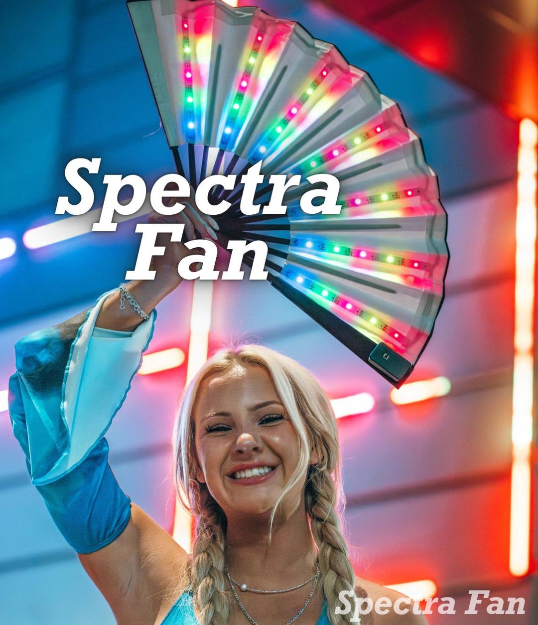 LED Light up Fan + FREE GIFT - Etsy