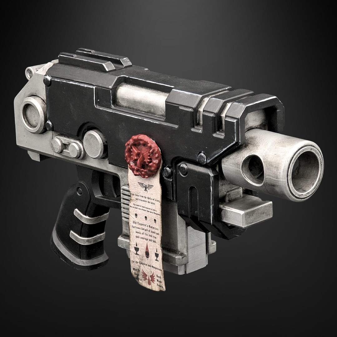 WH40K Space Marine 2: Bolt Pistol - Prop or Cosplay - Etsy