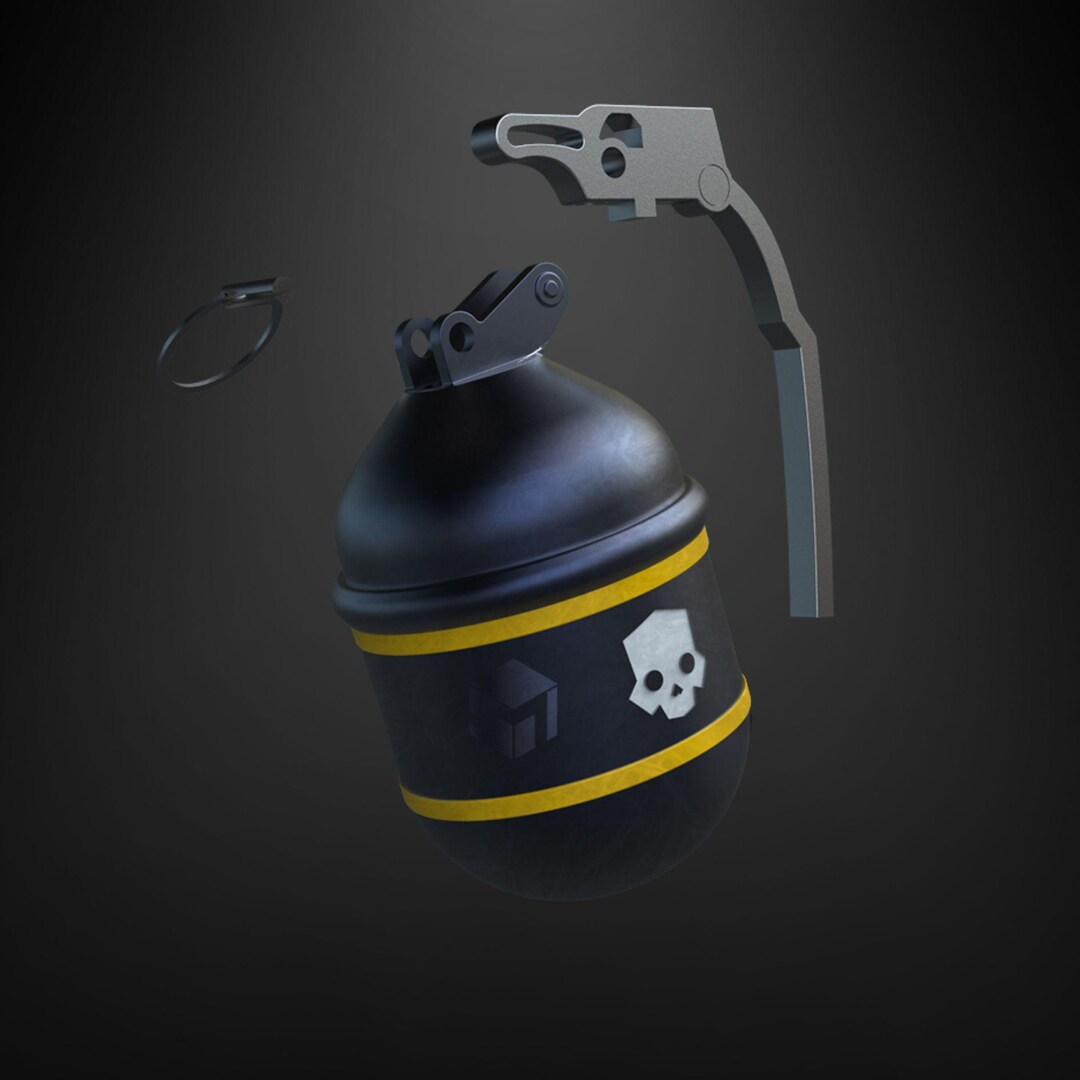 IN STOCK Helldivers G6 Frag Grenade With Functional Pin Prop or Cosplay ...