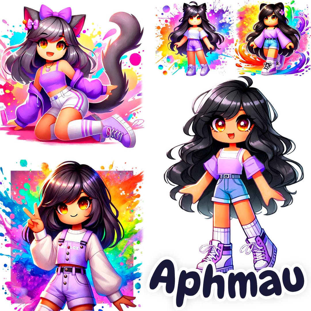 Aphmau Shuki, Roblox Cute PNG Images, Aaron, Ein, Kawaii Chan, Zane ...