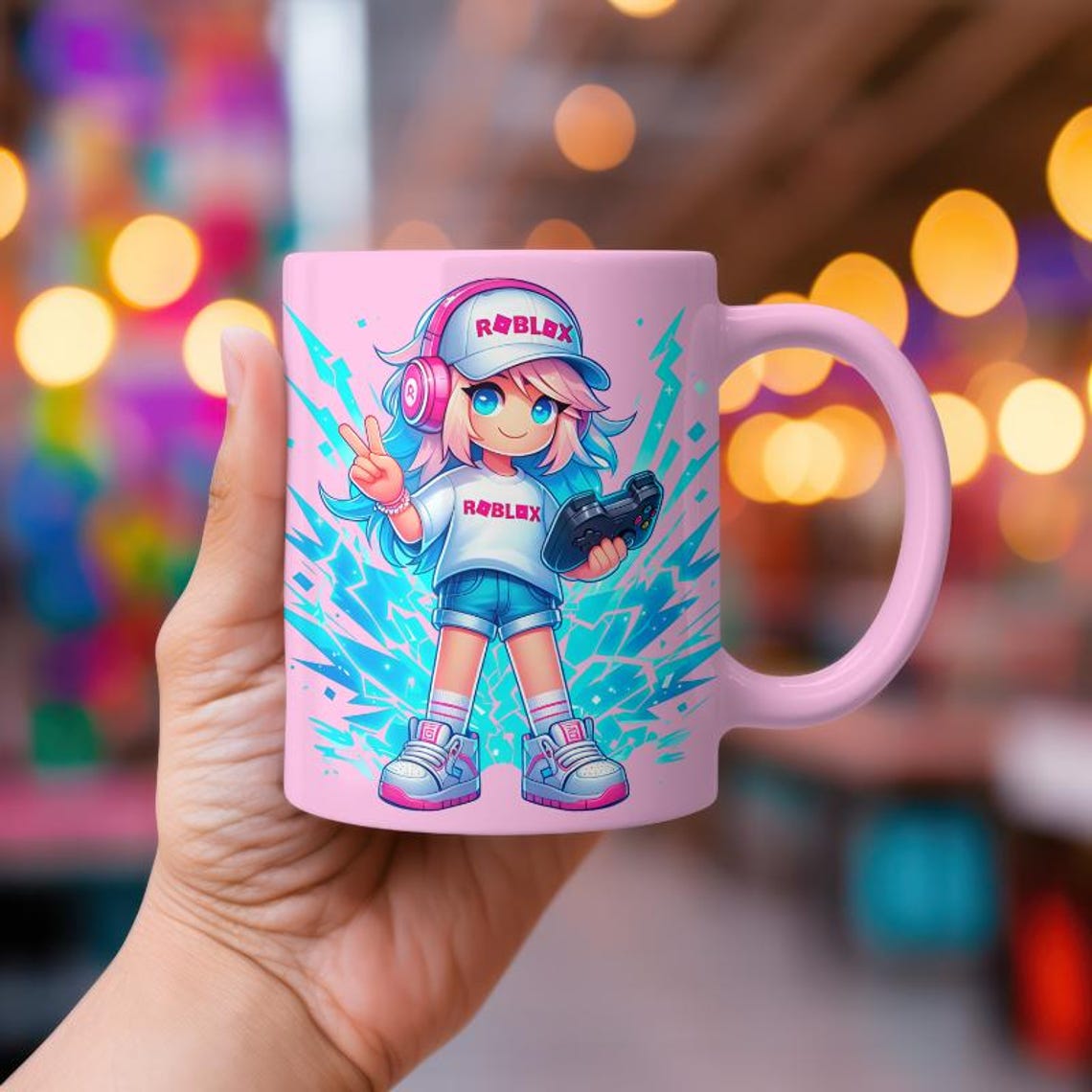 Roblox PNG, Roblox Girl, Gamer Girl With Gamepad, Roblox Cute Character ...