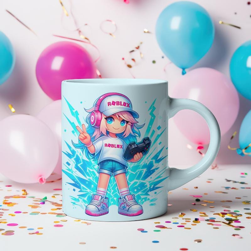 Roblox PNG, Roblox Girl, Gamer Girl With Gamepad, Roblox Cute Character ...