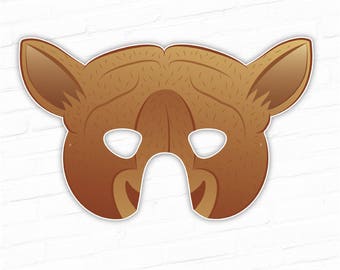 Camel mask | Etsy