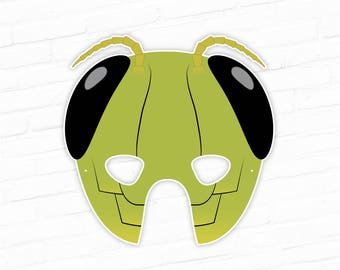 FireFly Printable Insect Mask Lightning Bug Costume for Kids | Etsy