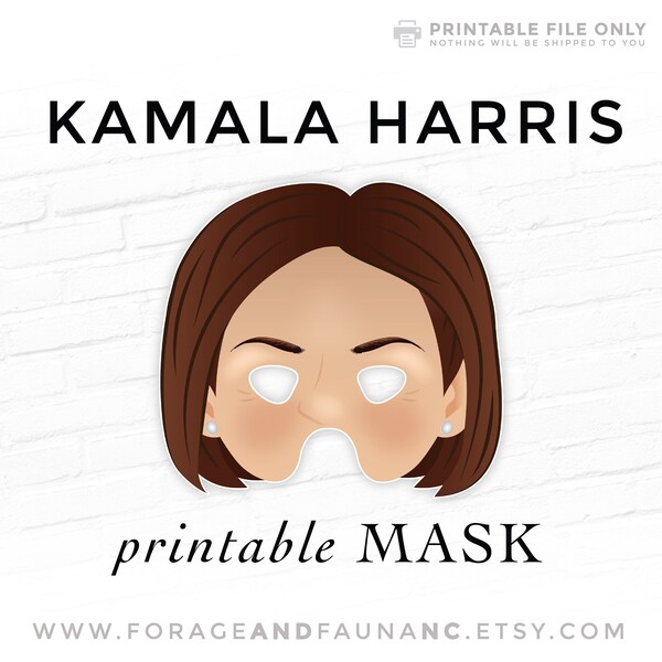 Kamala Harris Mask - Etsy