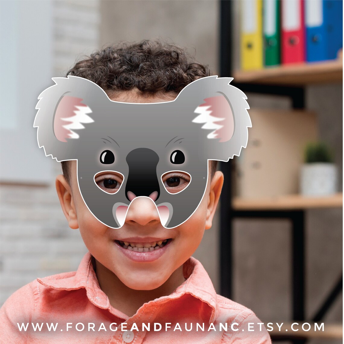 Koala Printable Australia Animal Mask Koala Bear Cute Masks - Etsy Canada