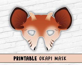 African Okapi Animal - Etsy