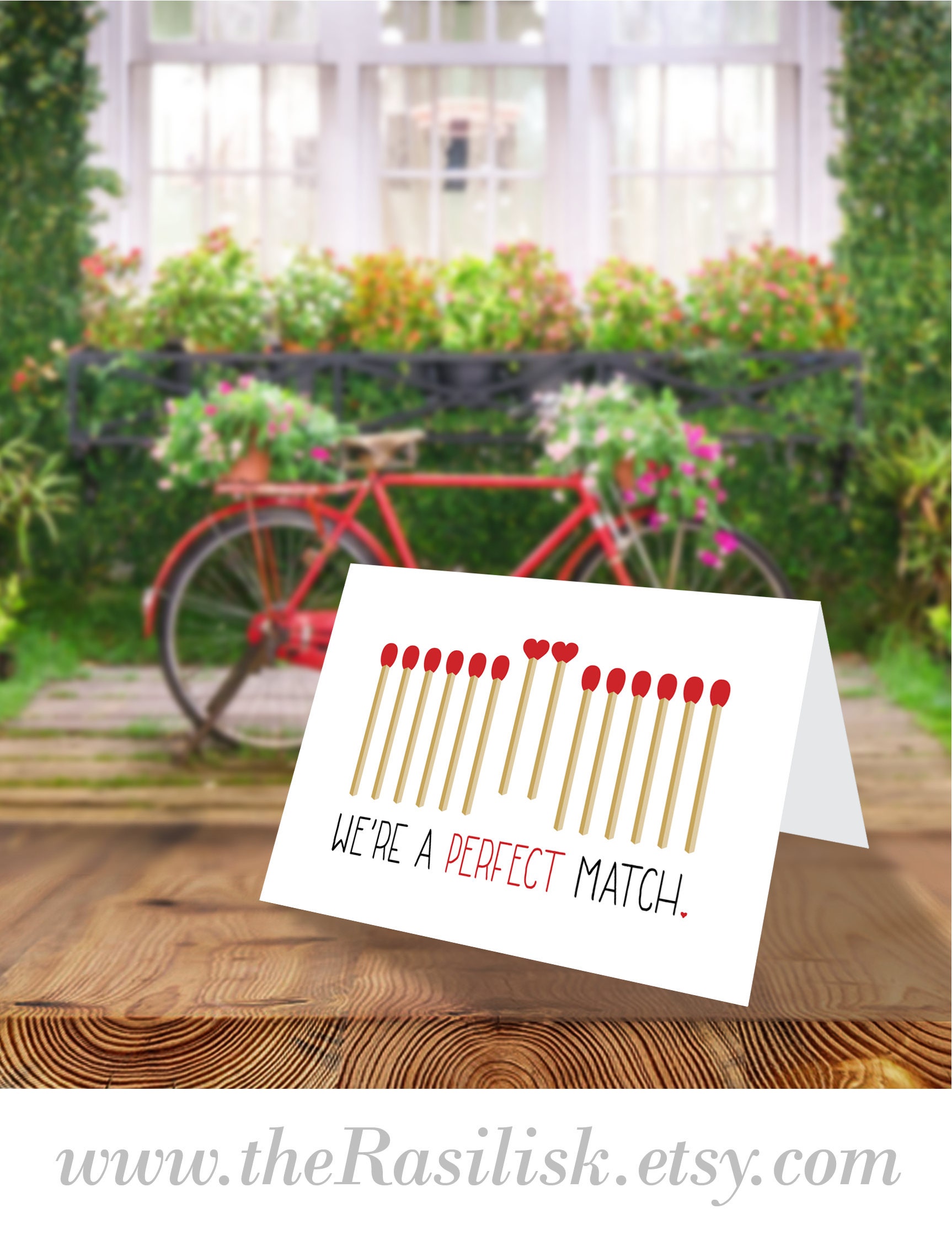 We're the Perfect Match Funny Printable Valentine Geeky Valentines Card ...