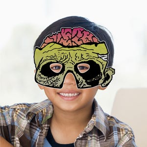 Halloween Mask, Zombie Printable Mask, Walking Corpse, Walker, Ghoul ...