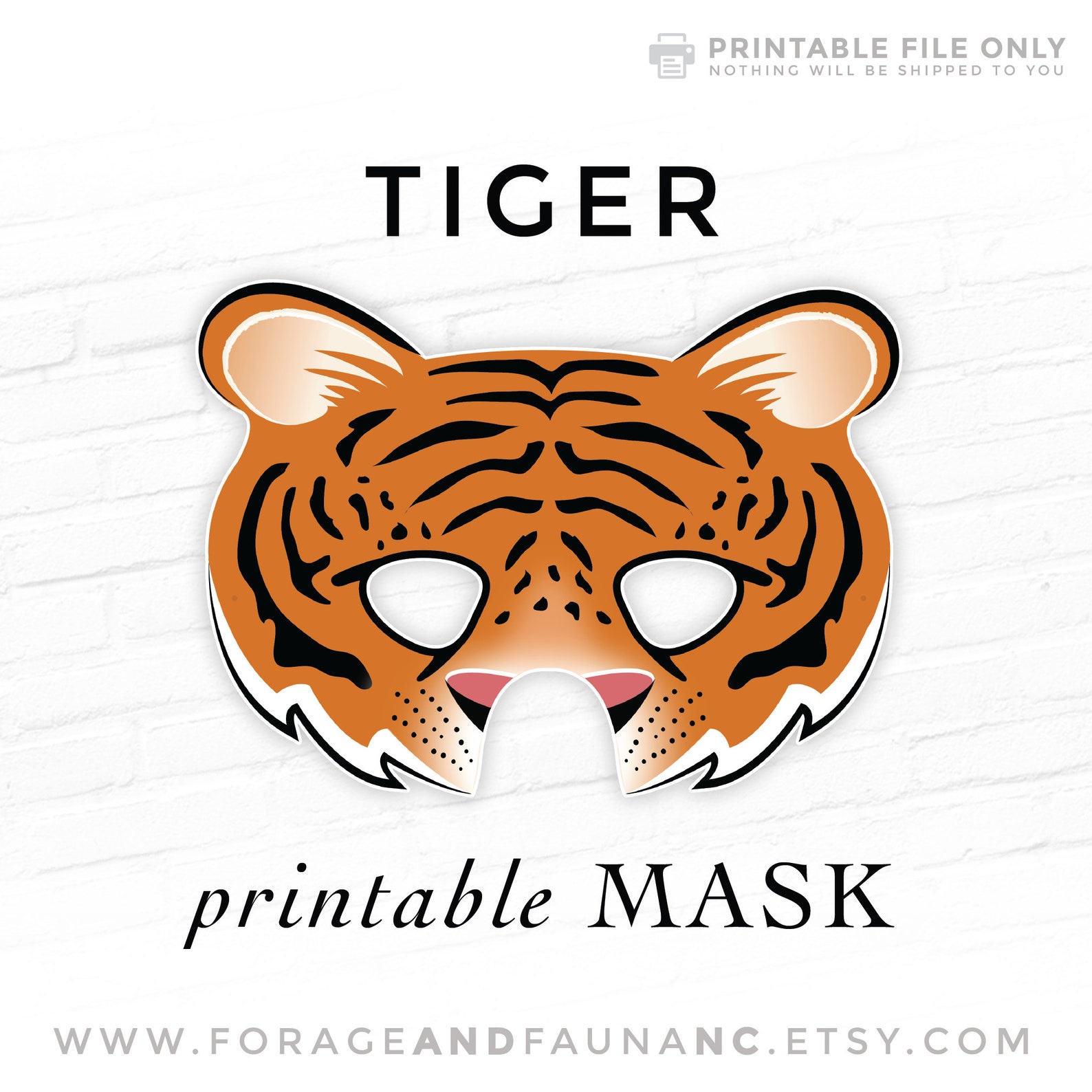 Tiger Mask Bengal Tiger Siberian Tiger Tiger King Tigris Mask Wild Cat ...