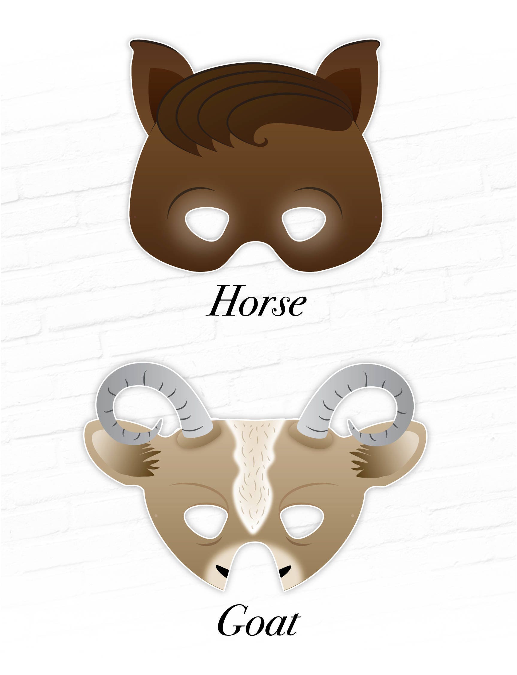 Lunar New Year Year of the Ox Masks Chinese Zodiac 12 | Etsy